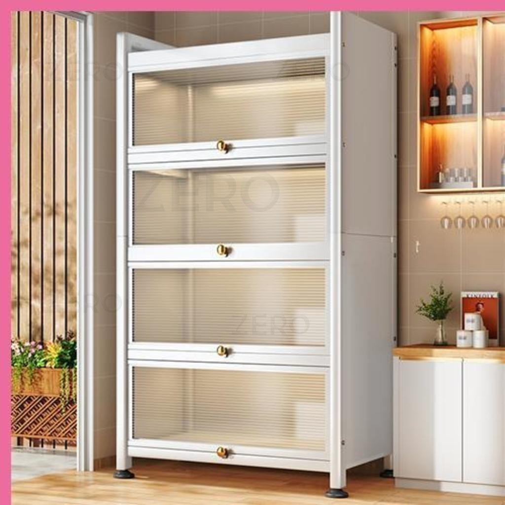 Kitchen Cabinet Home Multi-layer Kitchen Rack Dining Multi-functional ...