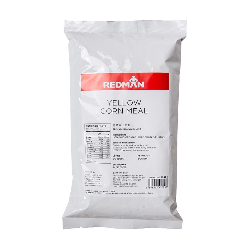 RedMan Yellow Corn Meal 500G | Shopee Singapore