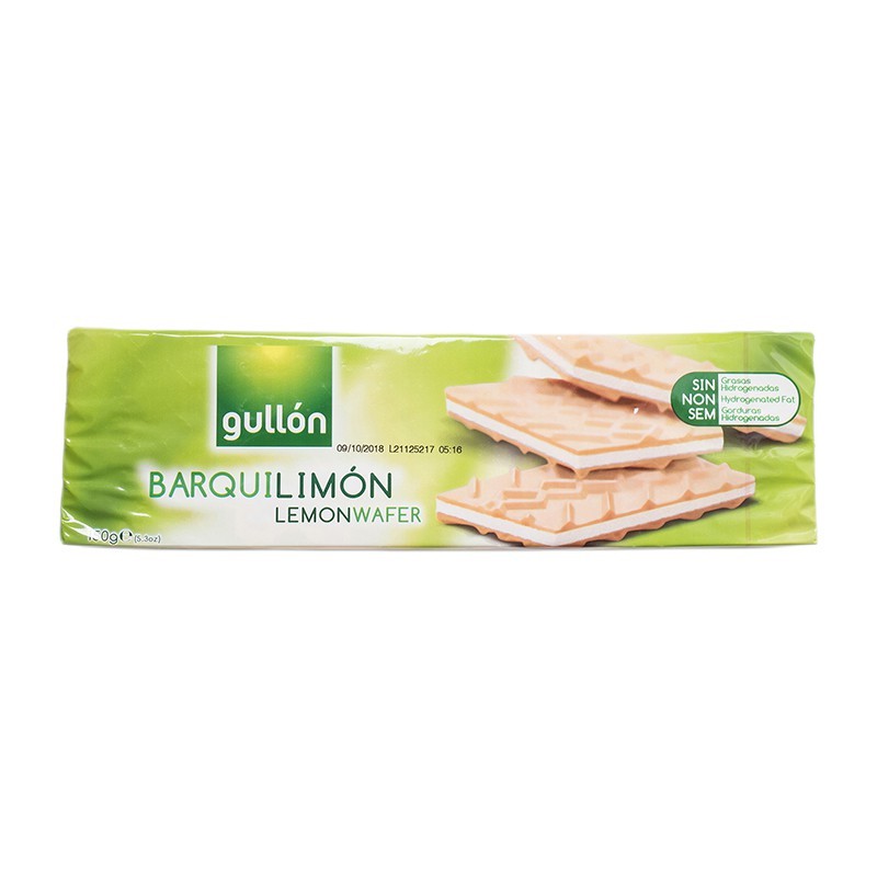 Gullon Wafer Lemon Flavour 150G | Shopee Singapore