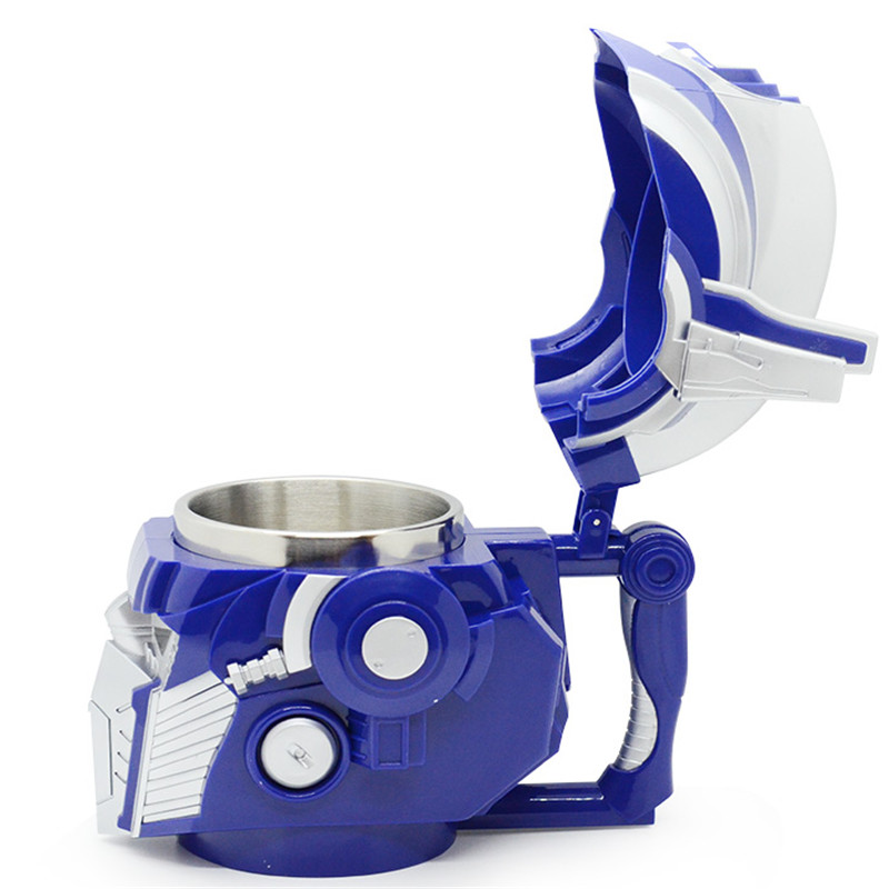 Sg SELLER Optimus Prime Cup Transformers Children Water Cup Stainless ...