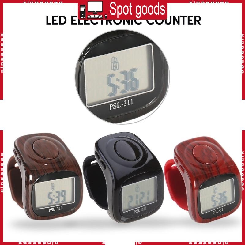 XI Clicker Number Counter Hand Finger Display Counting Tally Clicker ...
