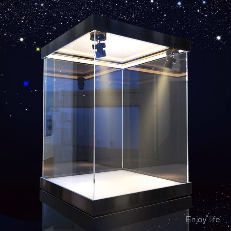 Stackable Model Toy Light Display Box Alloy Base Hand-Made Dustproof ...