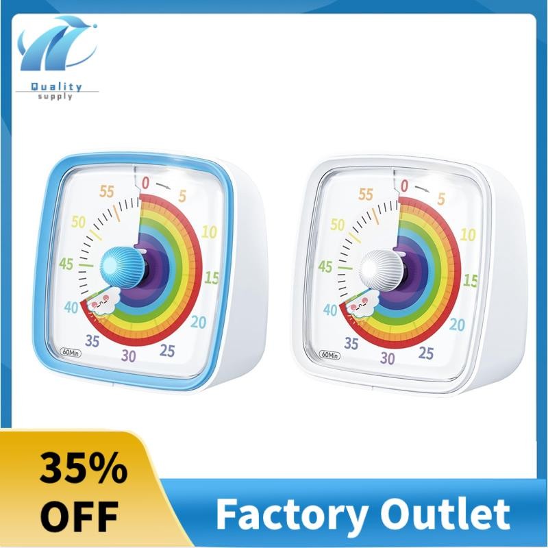 60-Minute Visual Timer with Night Light, Countdown Timer,Pomodoro Timer ...