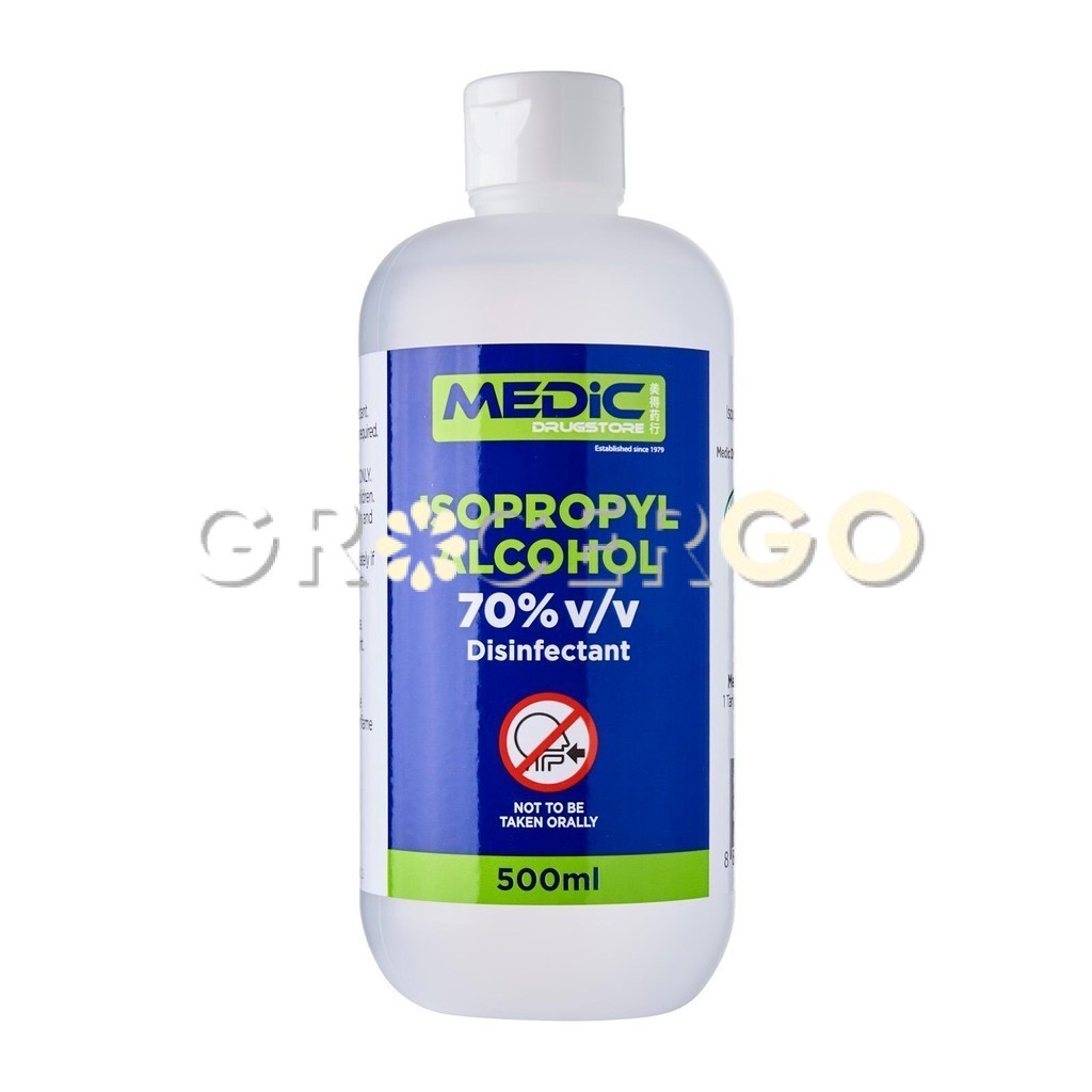 Medic Drugstore Isopropyl Alcohol 500ml | Shopee Singapore