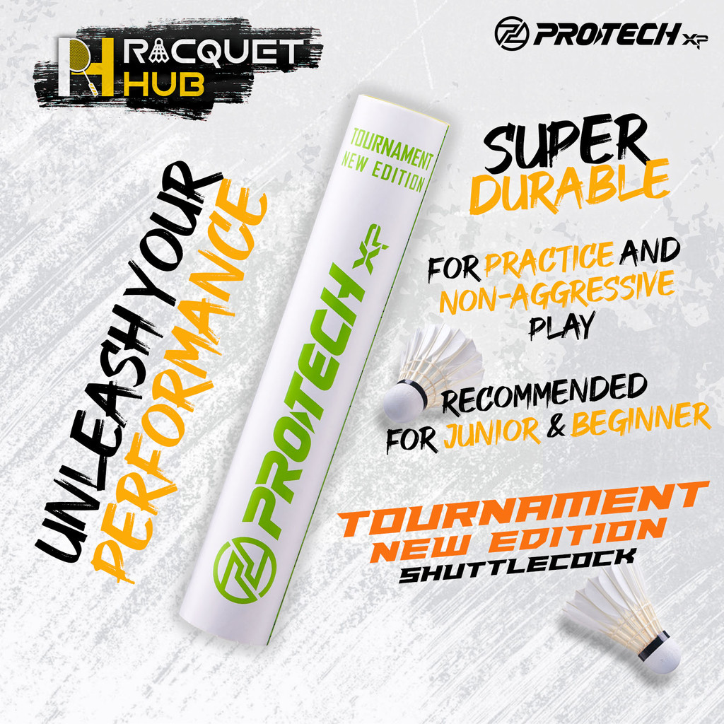 Protech Tournament New Edition Badminton Shuttlecocks | Shopee Singapore