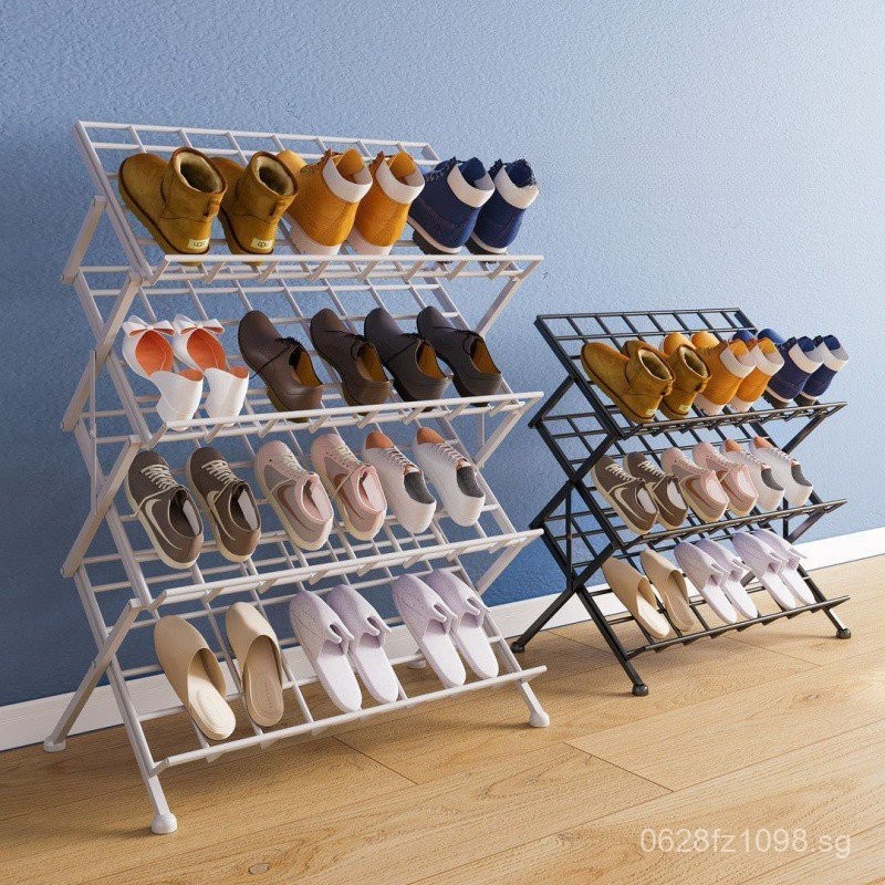 Street Stall Shoe Rack Installation Thickened Night Market Shoe Display ...
