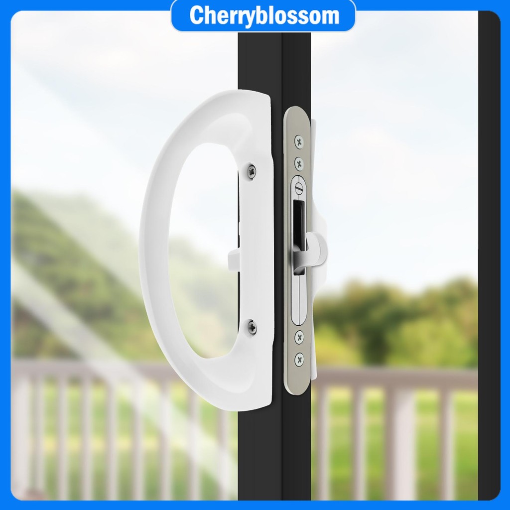 Sliding Patio Door Handle Set Aluminium Alloy Reversible Sliding Door ...