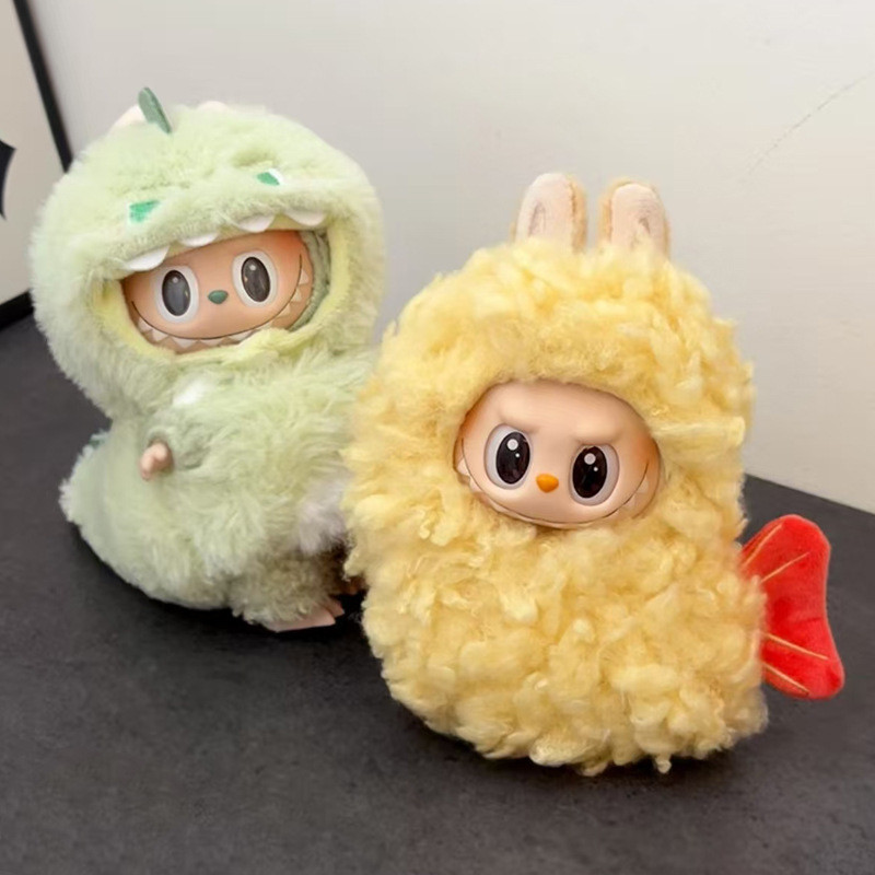 Latest clothes for labubu, Labubu Shrimp Overalls, special gift labubu ...