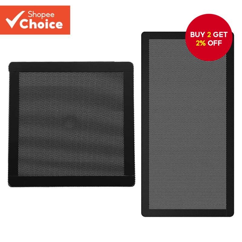 120x240mm 120x120mm Fan Dust Filter Mesh Magnetic Frame PVC PC Computer ...