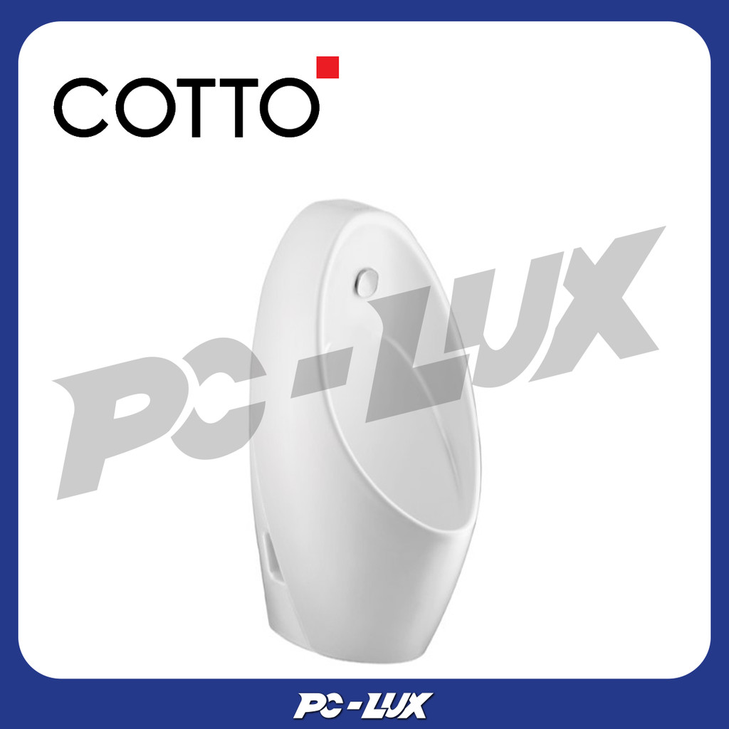 COTTO Wall-Mounted Male Urinal CHLOE Model C30207 | Shopee Singapore