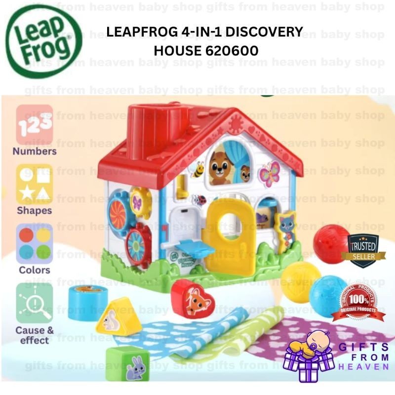 LEAPFROG 4-IN-1 DISCOVERY HOUSE 620600 (NEW) | Shopee Singapore