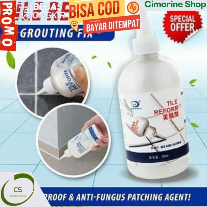 HITAM Tka anti-fungal and anti-black ceramic grout filler Cream / anti ...