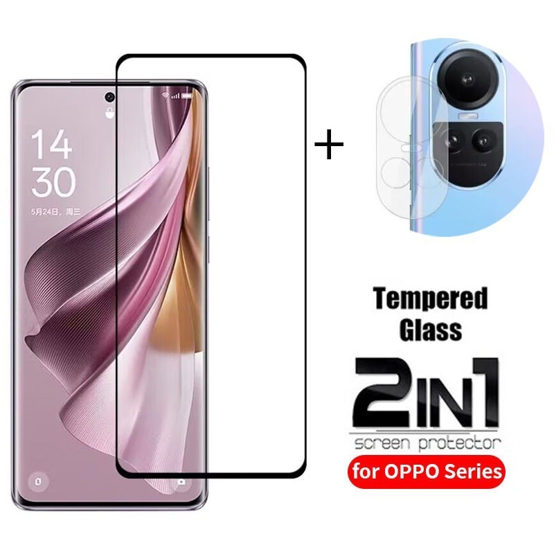 Full Cover Curved Tempered Glass Screen Protector For OPPO Reno 13 Pro ...