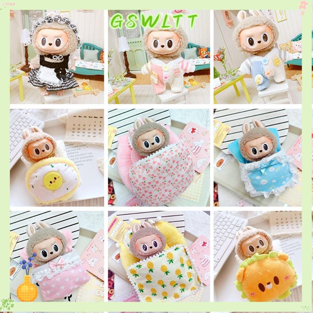 GSWLTT Labubu Doll Beds, Labubu Slumber Party Labubu Time To Chill ...