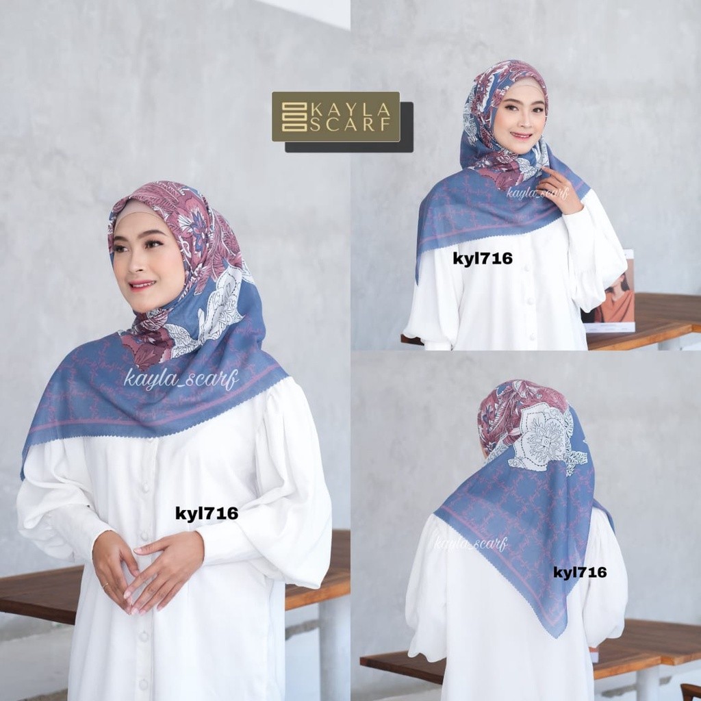 [NEW] Rectangular Hijab Voal Motif Premium Laser Cut / Hijab ...