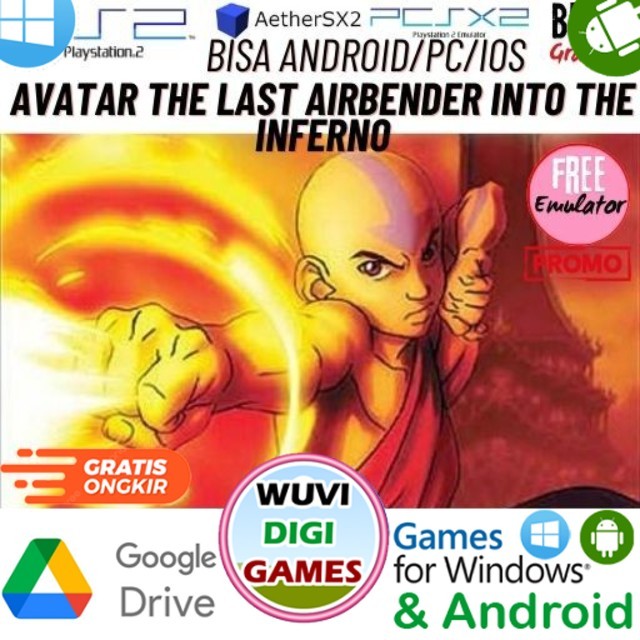 Selling PS 2 Avatar The Last Airbender Into The Inferno | Can be used ...