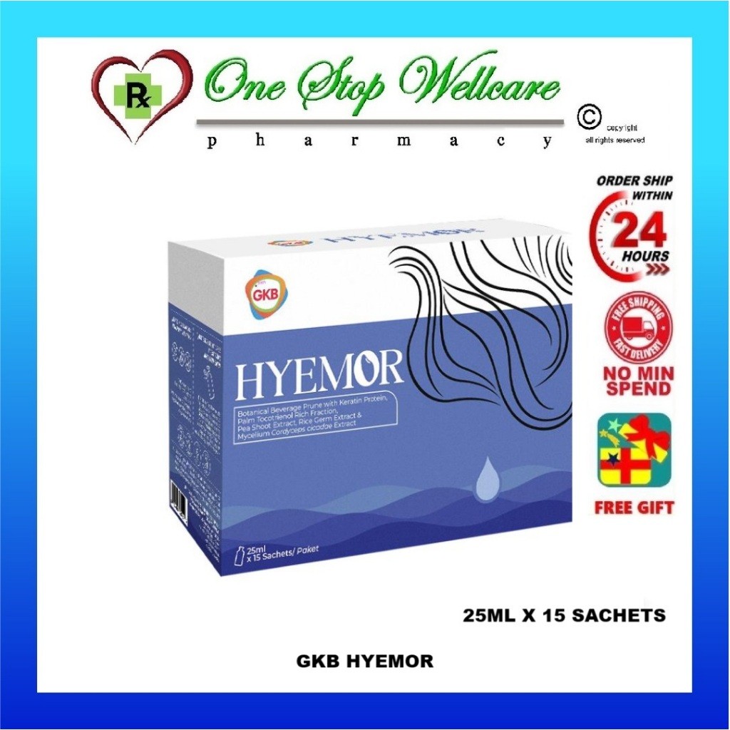GKB HYEMOR 25ML X 15 SACHETS (EXP:01/2026) | Shopee Singapore
