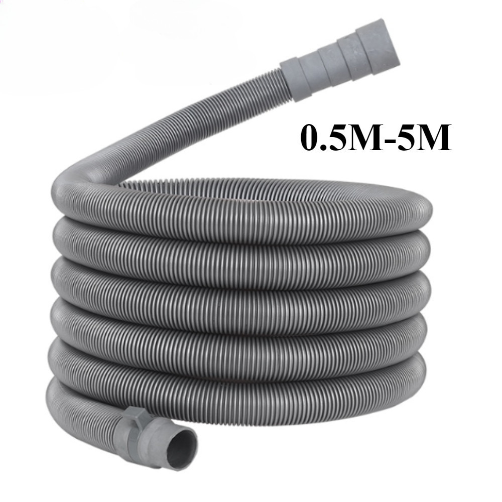 [ALC] 0.5m-5m Straight/Elbow Universal Automatic Washing Machine Drain ...