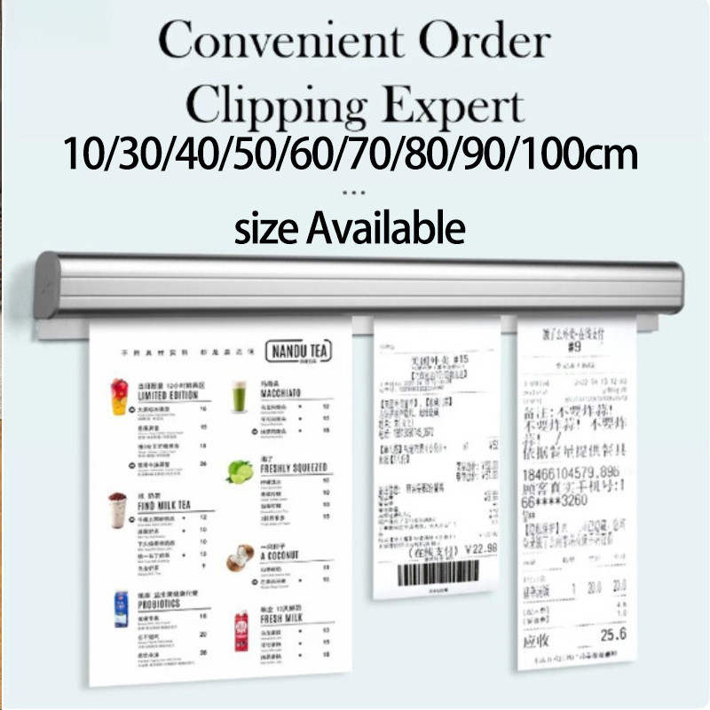 Wall Mounted Restaurant Cafes Pubs Bars Bill Receipt Hanging Rack ...