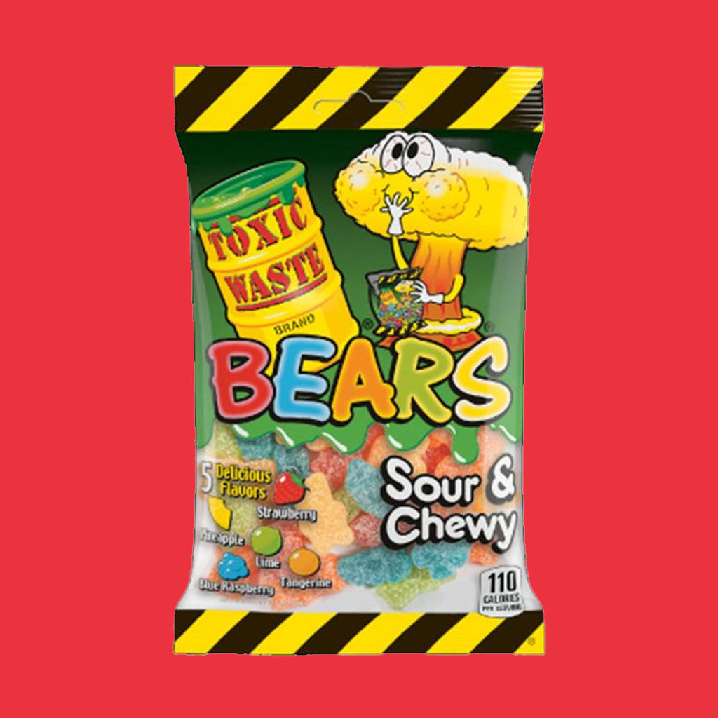 Toxic Waste Sour Gummy Bears 142g | Shopee Singapore
