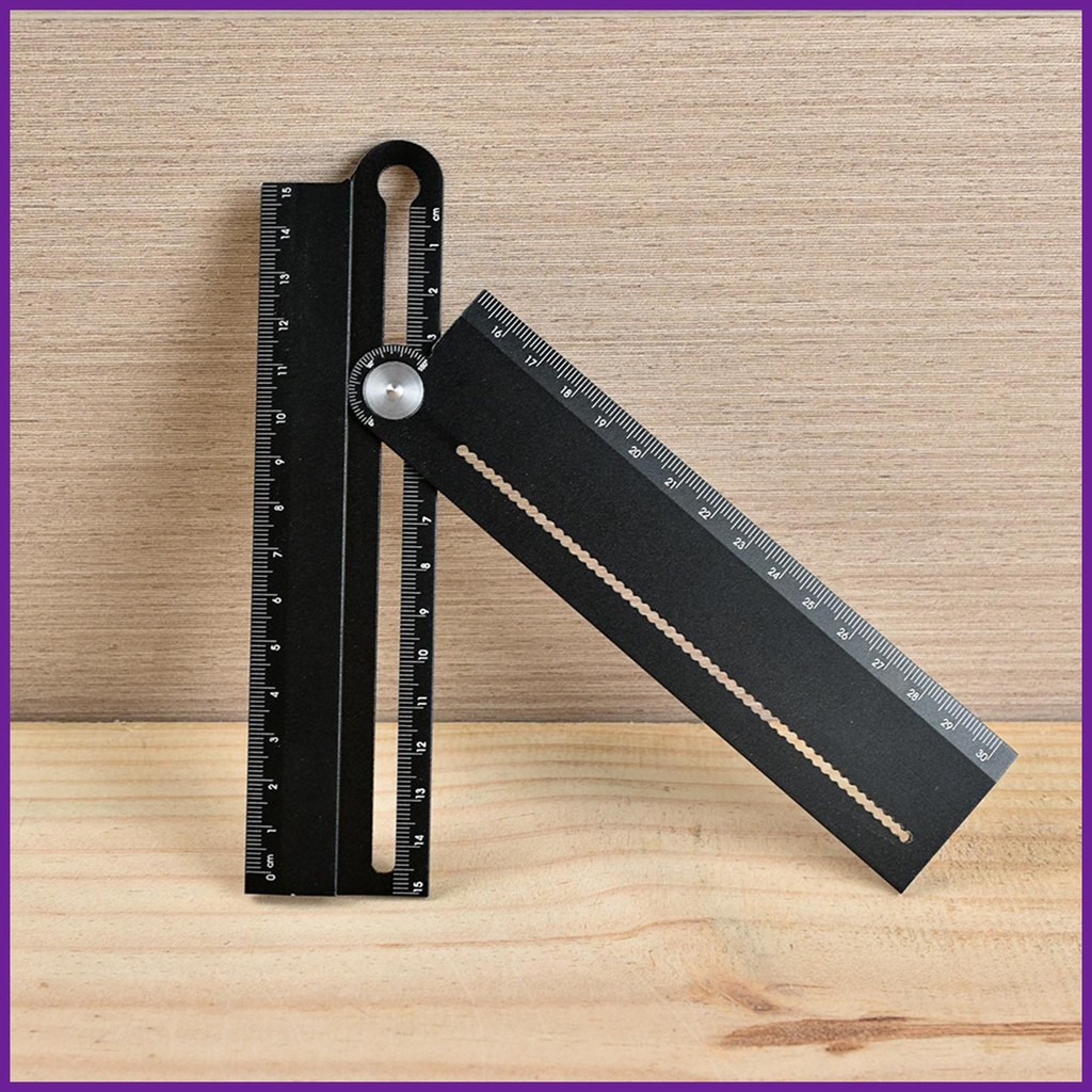 Angle Finder Ruler Reversible Geometry Angle Scriber Sliding Rulers for ...