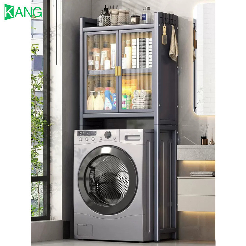 Washing Machine Rack Toilet Rack Bathroom Shelf Bathroom Storage ...
