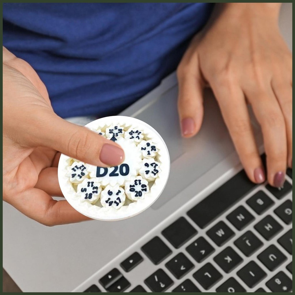 D20 Spinner Rotating Spinner Finger Toy Portable Sensory Toy Small ...