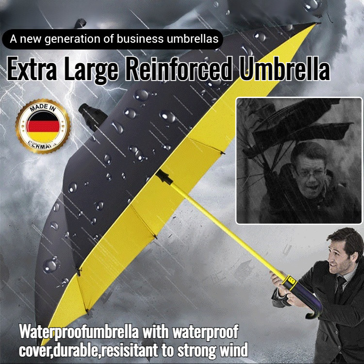 [Strong Wind-Proof/German Quality] Self-Retractable Double-Layer ...