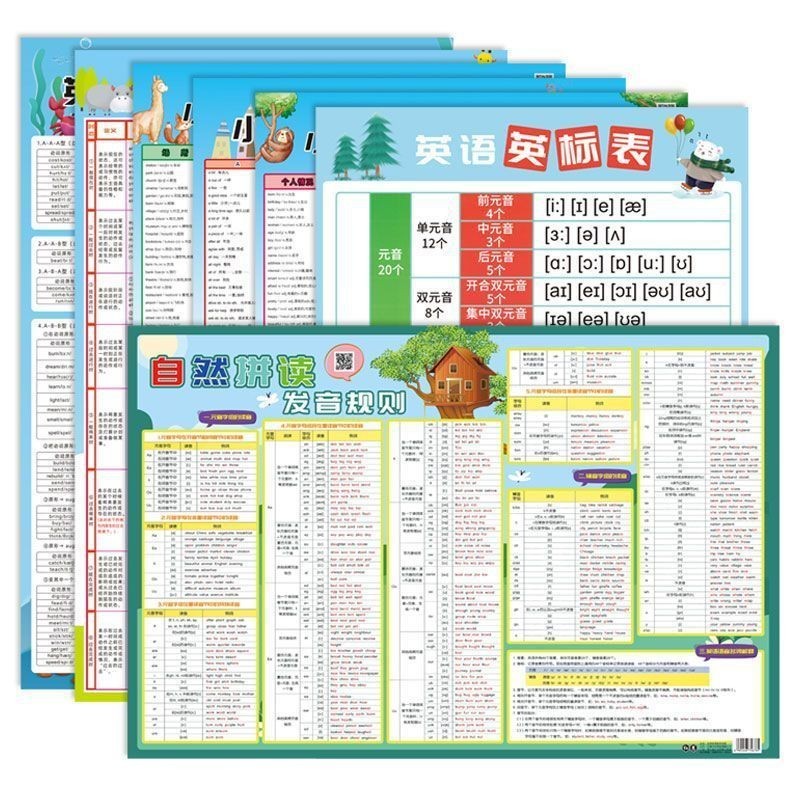 Primary school English phonetic symbols natural spelling pronunciation ...