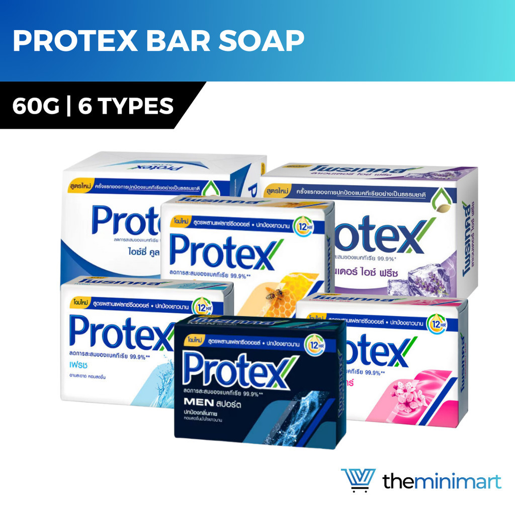 Protex Bar Soap 60g Fresh Icy Cool Lavender Icy Cool Soothing ...