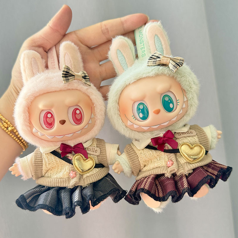 Labubu Doll Clothes Set Labubu V2 Clothes Accessories Clothing DIY Kid ...