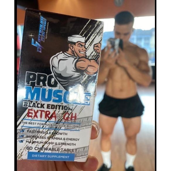promuscle extra gh / fat burner promuscle by optimim Flex Sport 1box 60 tablet | Shopee Singapore