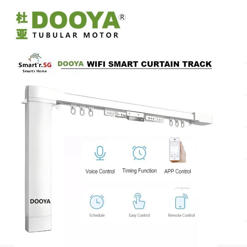 DOOYA TUYA WIFI Smart Electric Curtain Track | Shopee Singapore
