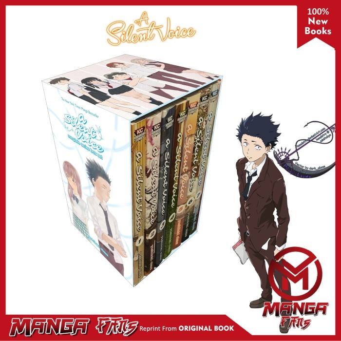 Manga Comic A silent Voice, 7 Books series (English) | Shopee Singapore