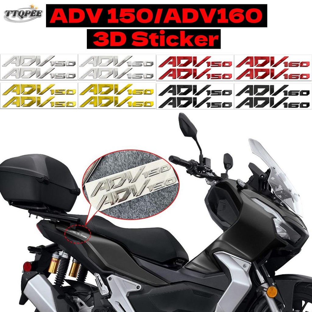 ADV160 ADV150 3D logo sticker ,honda adv160 sticker.HONDA ADV 160 ADV 150 motorcycle decals ...