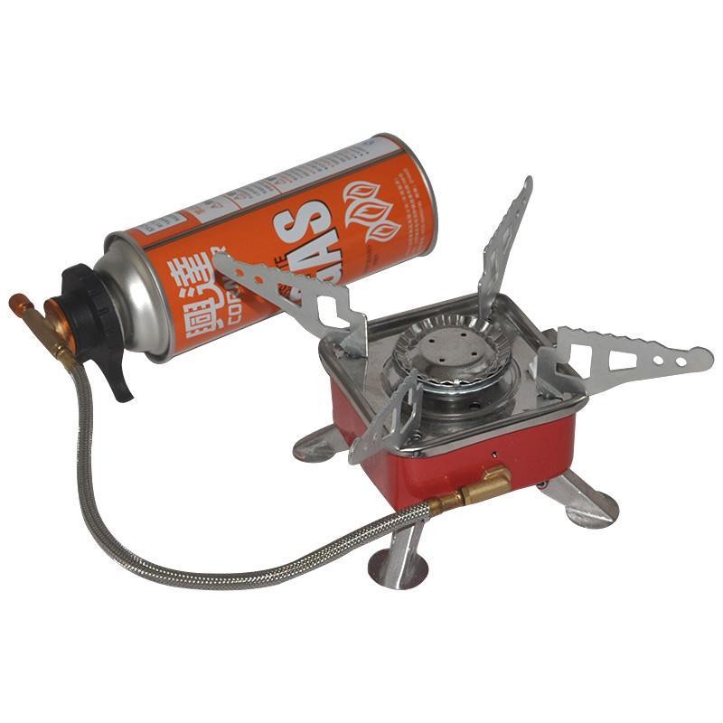 SG shipmentOutdoor Mini Square Stove Gas Furnace Portable Folding ...