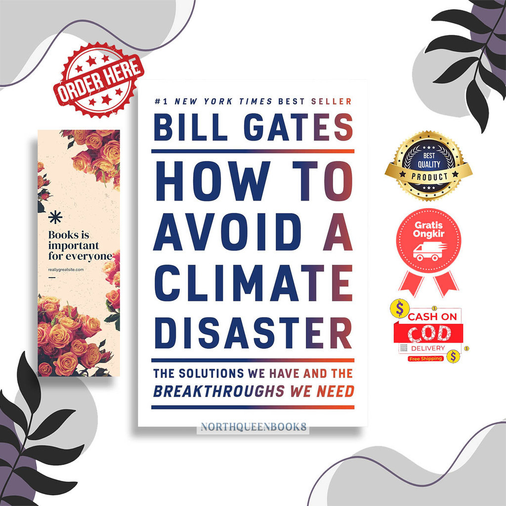How to Avid a Climate Disaster by Bill Gates (English) | Shopee Singapore