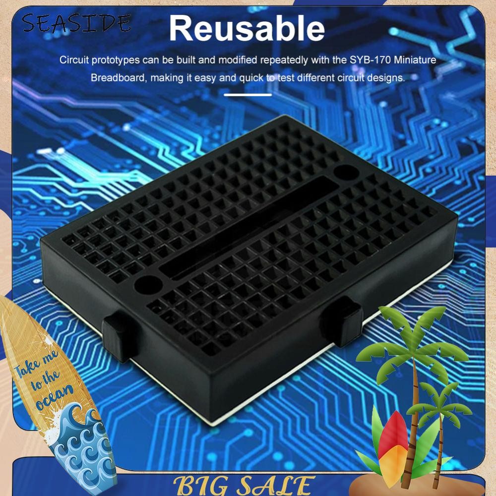 SYB-170 Mini Solderless Prototype Breadboard 170 Holes Cable Bread ...