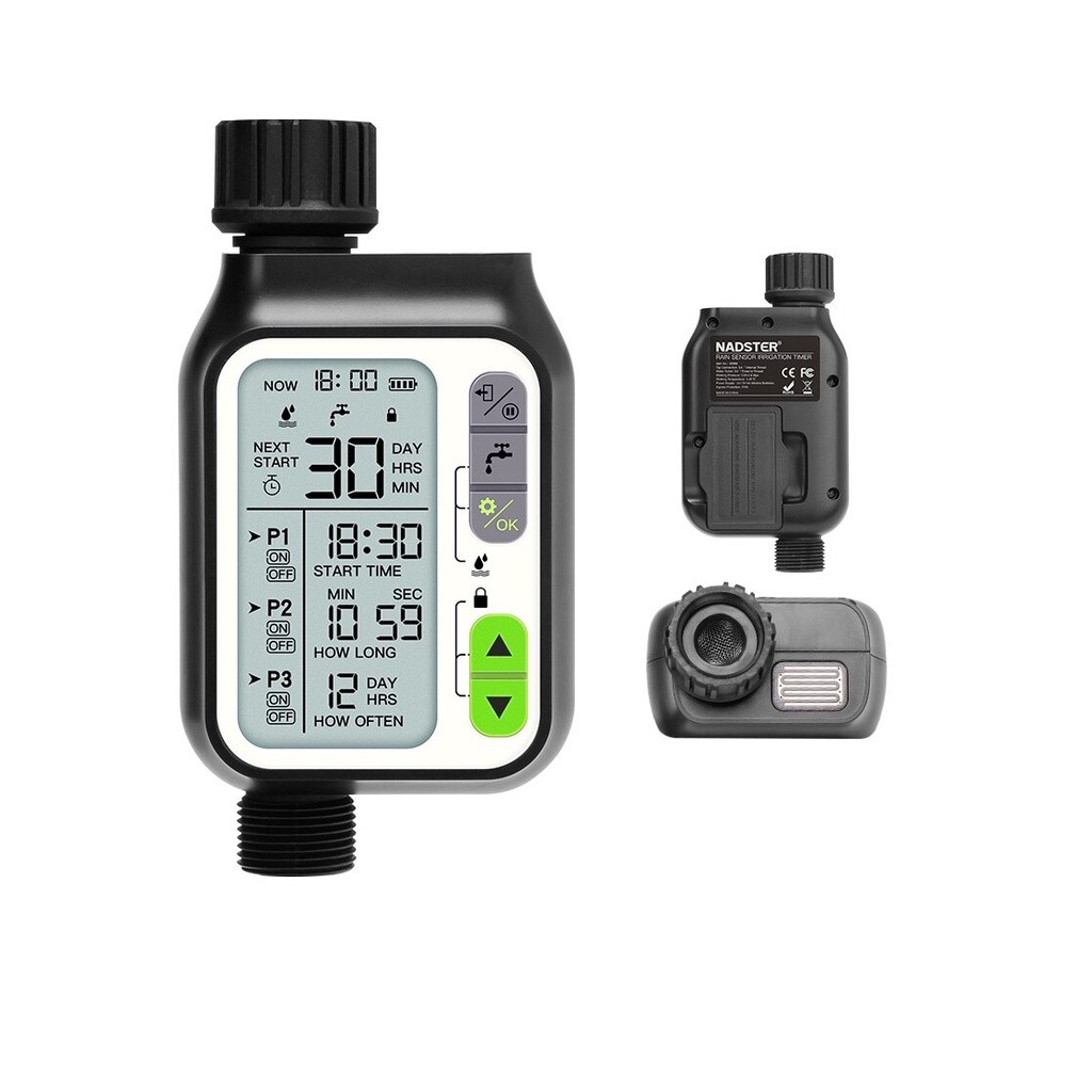 Irrigation Timer Waterproof Automatic Watering Timer Controller with ...
