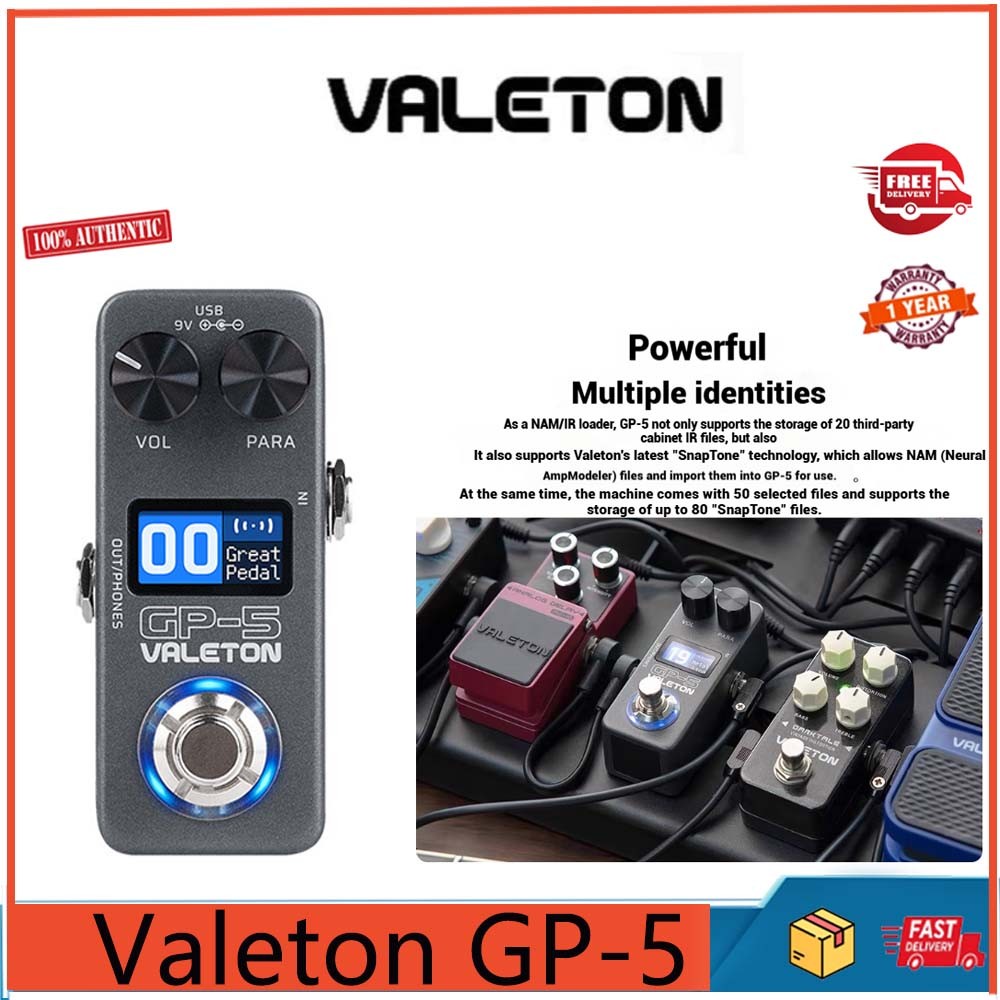 Valeton Electric Guitar Integrated Effect Device GP-5 Stubborn Single ...