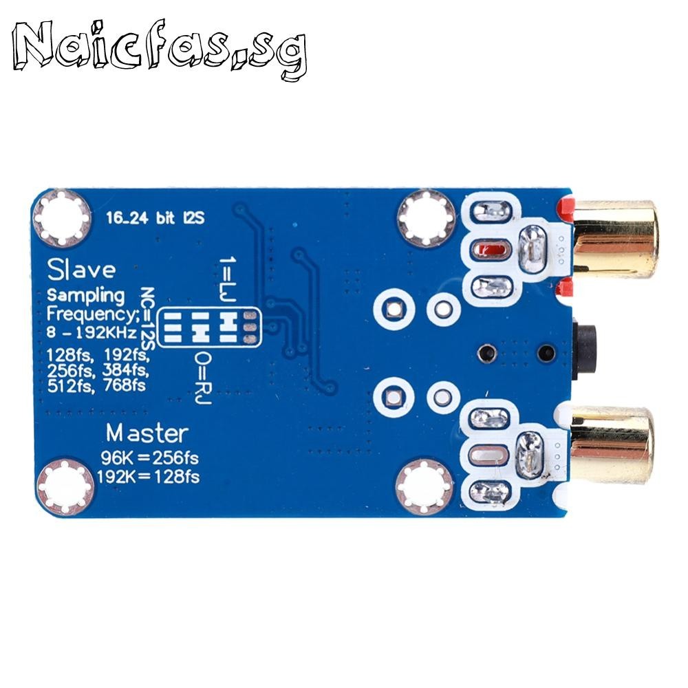 I2S ADC Audio I2S Capture Card Module Master Slave Mode Development ...