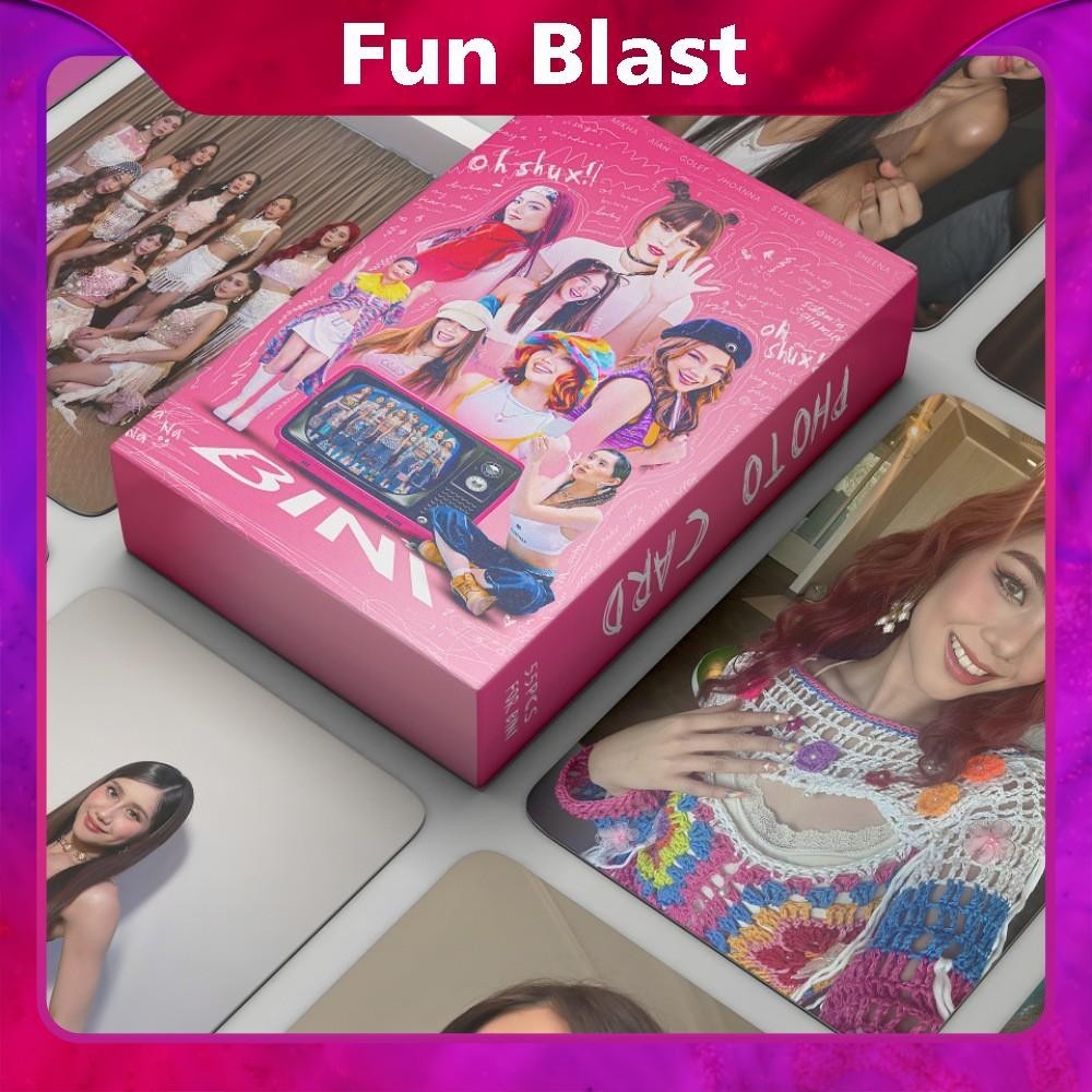 55pcs/box BINI Photocards jollibee BINI LOMO CARDS Album LOMO Card ...