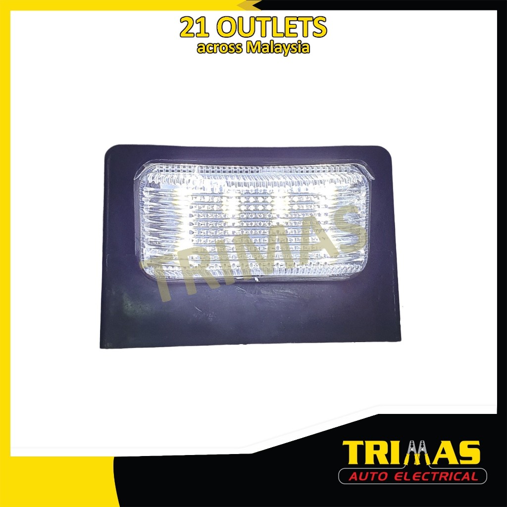 6 LED Universal Hino Isuzu Fuso Mitsubishi Truck Lorry Trailer License ...