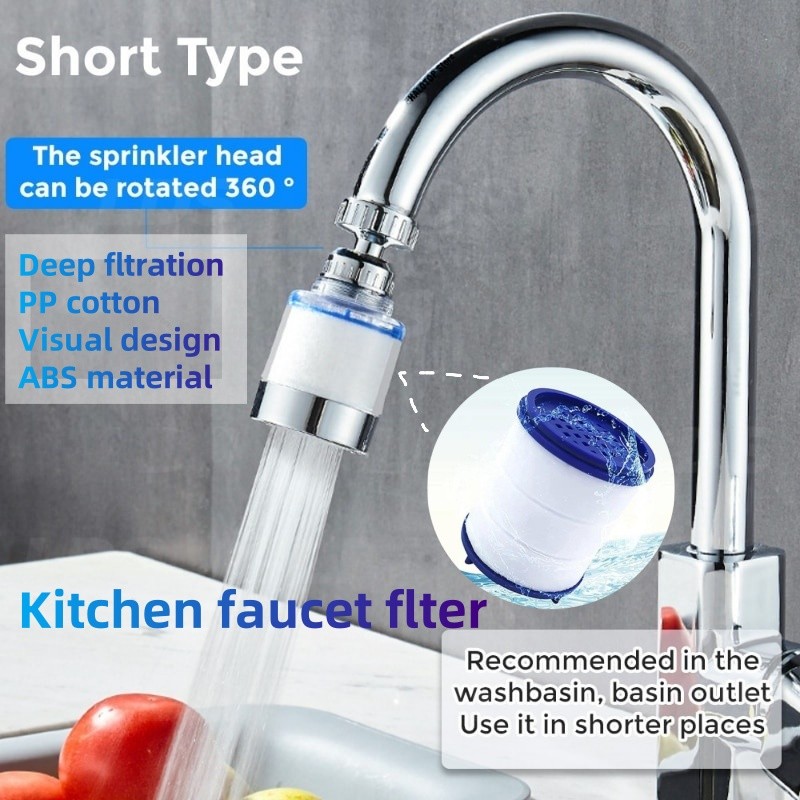 Kitchen Faucets Filter Water Water purification filter Remove Chlorine ...