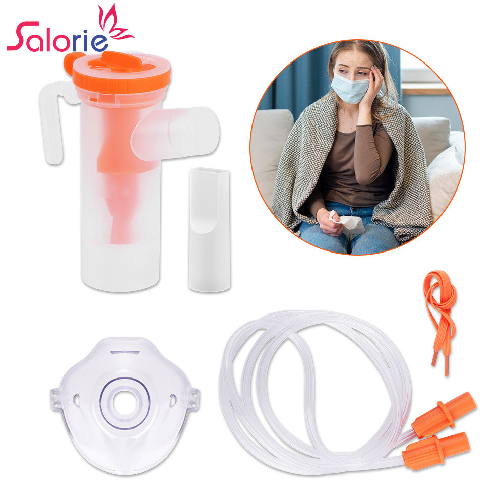 Salorie Disposable Nebulizer Cup Set for Adult Kids Silicone Mask ...