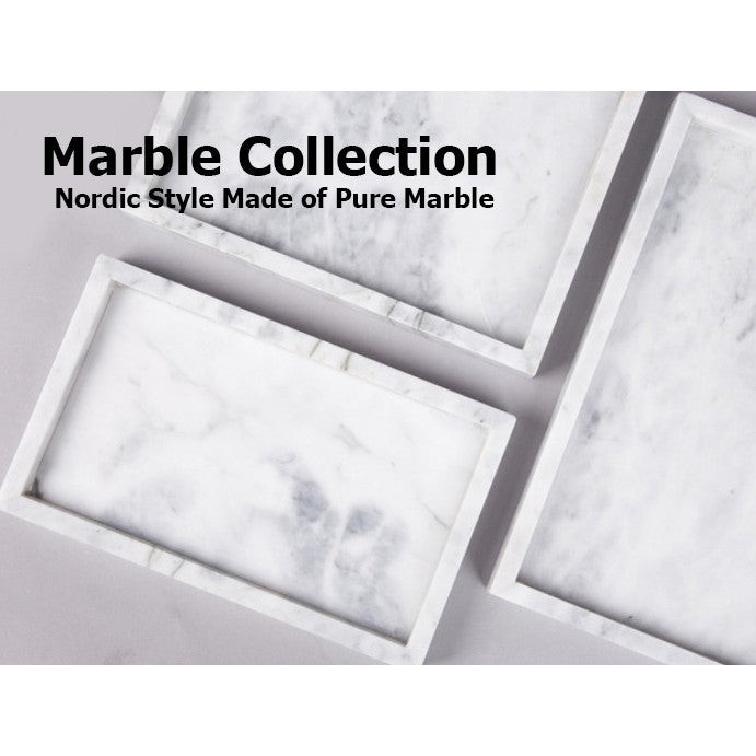 Marble Collection Marble tray jewellery storage home decoration ...