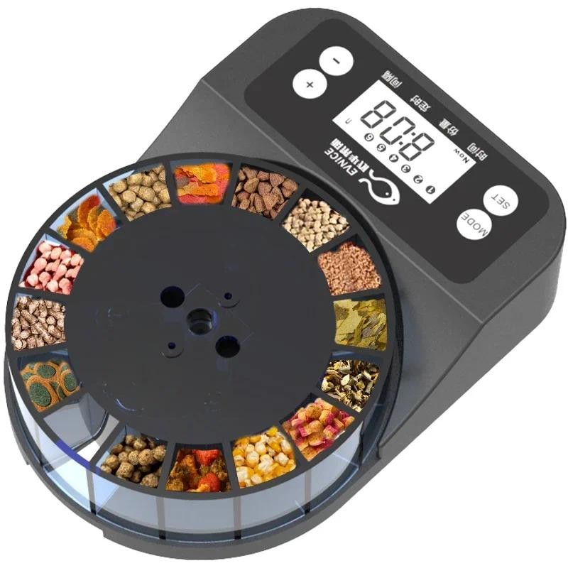 Aquarium Automatic fish feeder Timing fish auto feeder fish food ...