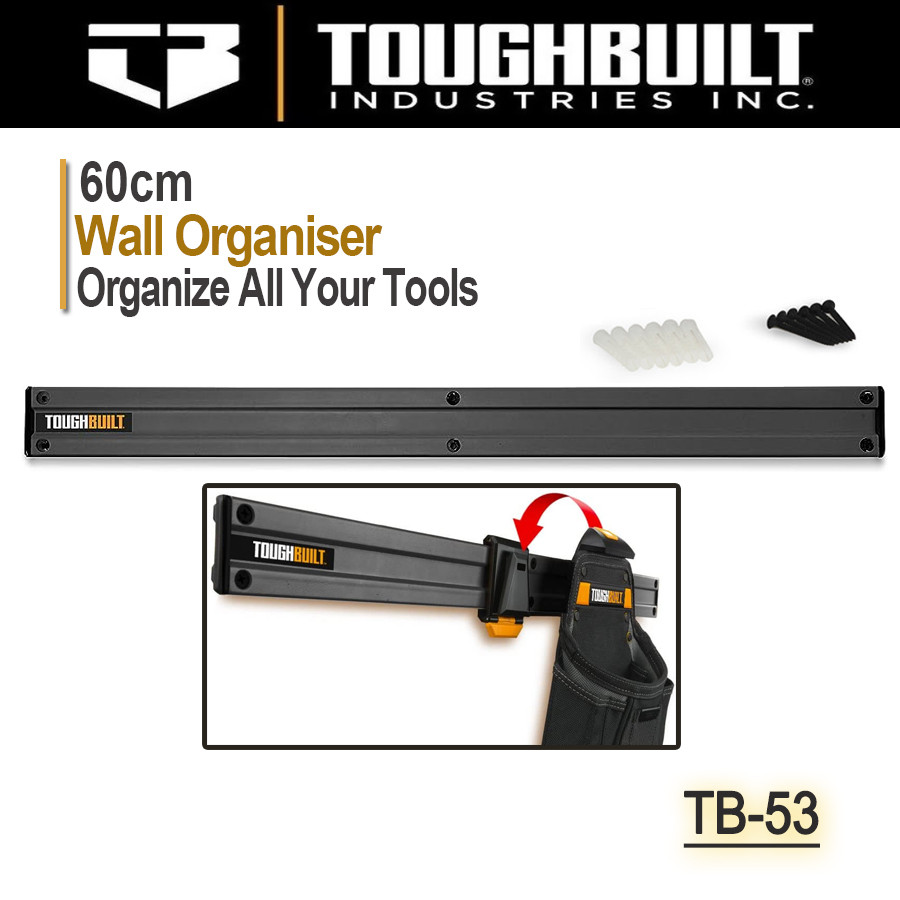 Toughbuilt TB-53 Wall Organiser (60cm) is Designed to Work with All ...