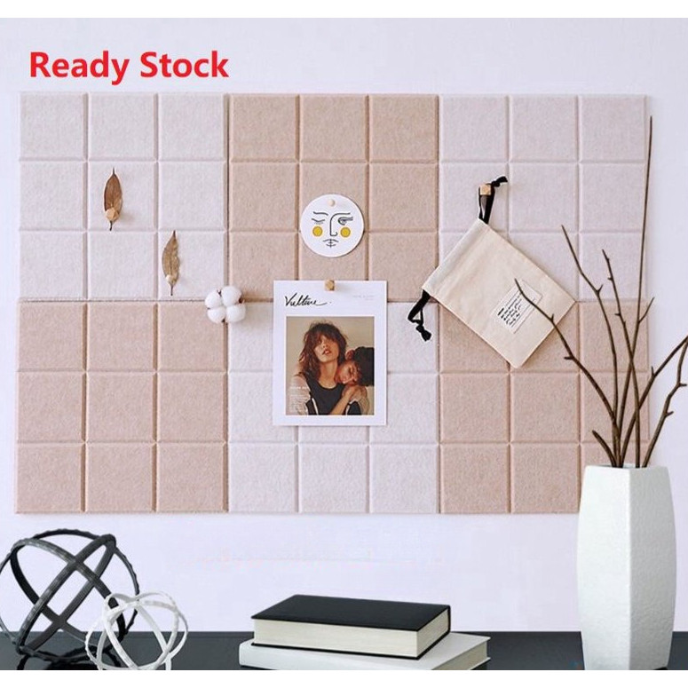 JM Cork board pegboard soft board Felt wall Letter Board memo board ...