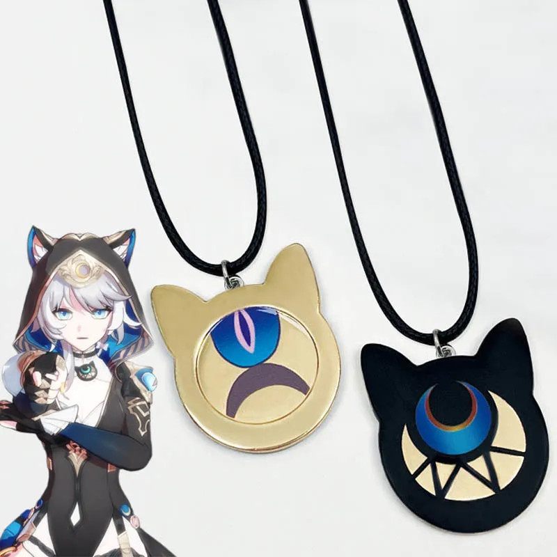 Game Honkai Star Rail Cipher Cifera Cosplay Necklace Alloy Rope Pendant ...